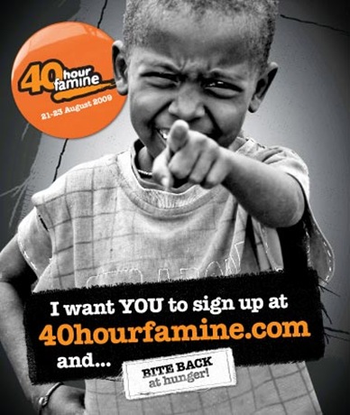 George On the Go: 40 Hour Famine.